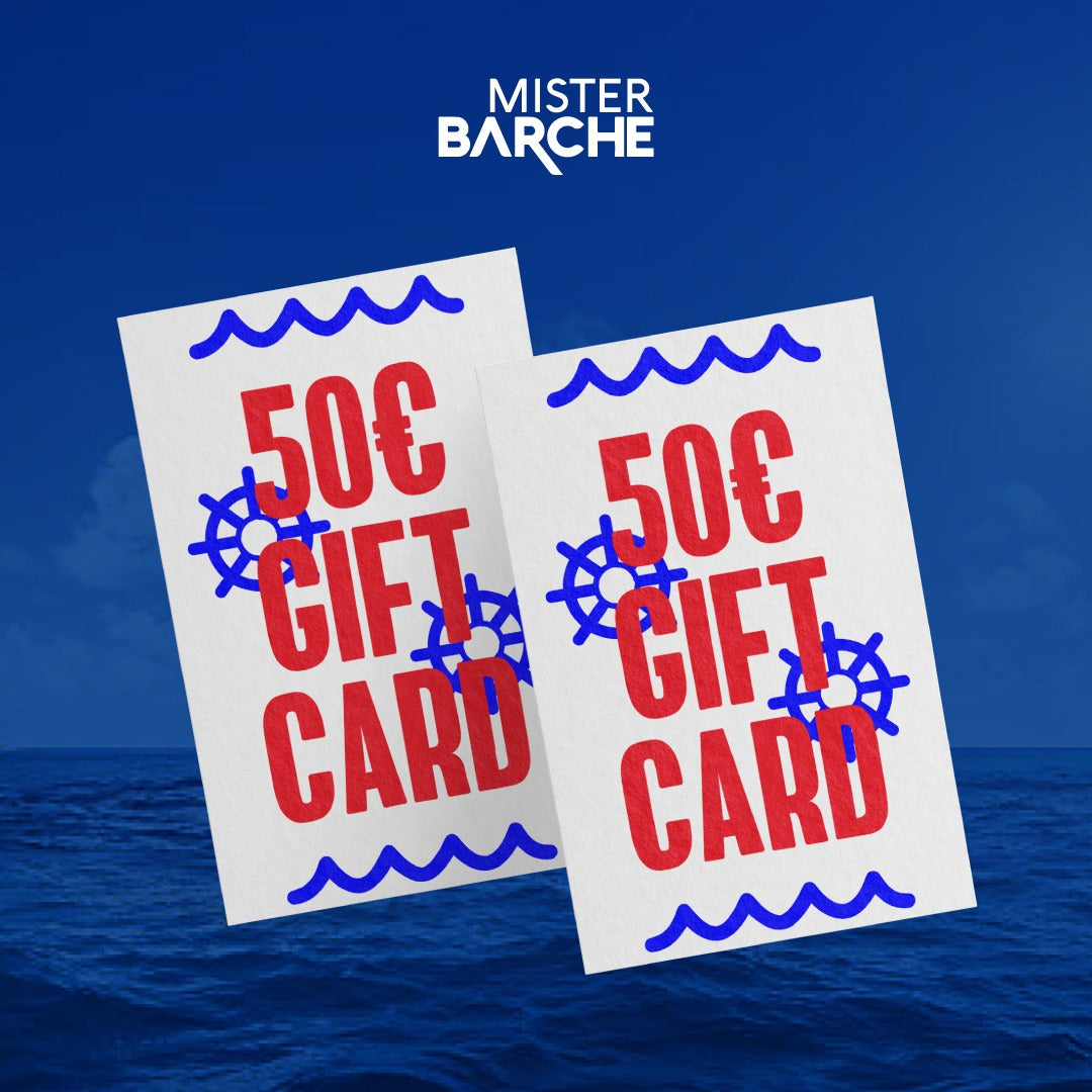Gift Card €50 – Mister Barche