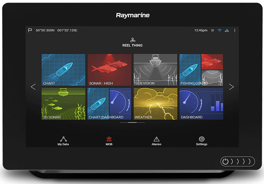 Raymarine - Raymarine Axiom 9 Rv DisPlay Multifunzione 9" Con – Mister ...